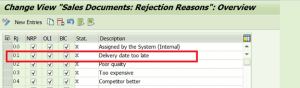 How To Create A Reason For Rejection In Sap In 5 Minutes - Saptutorials.in