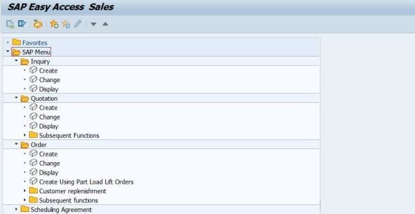 Get All The SAP SD Transaction Code In One Place - Saptutorials.in