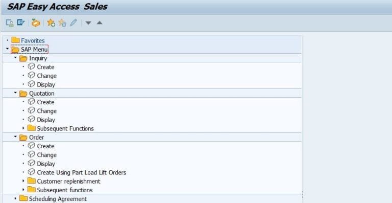 Get All The SAP SD Transaction Code In One Place - Saptutorials.in