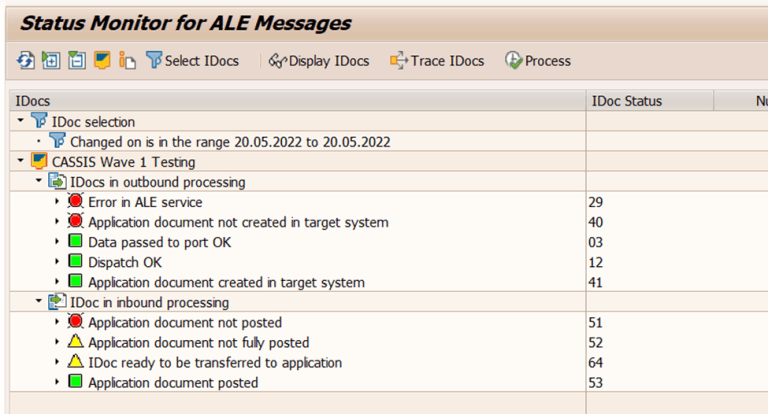 Sap IDOC Monitoring In A Nutshell - Saptutorials.in